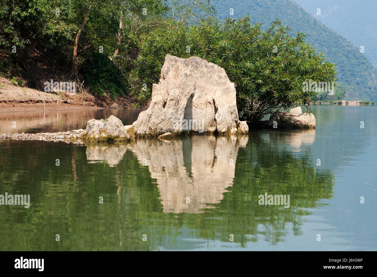river water asia mirroring sight view outlook perspective vista ...