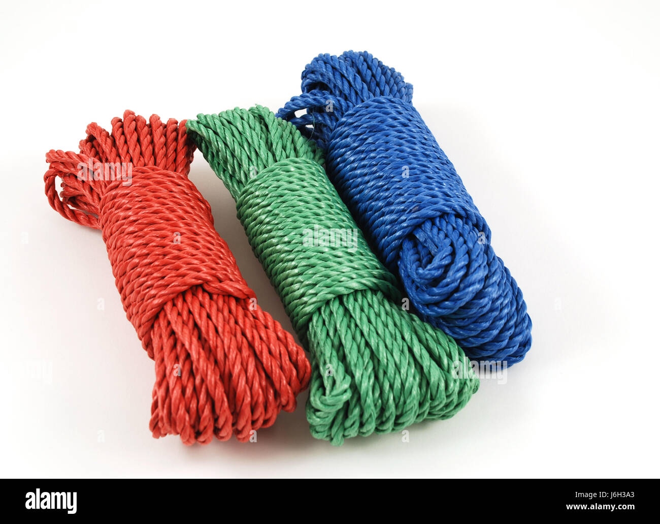 coil rope blue green cord loop threads coil cotton nylon rope red twine ...
