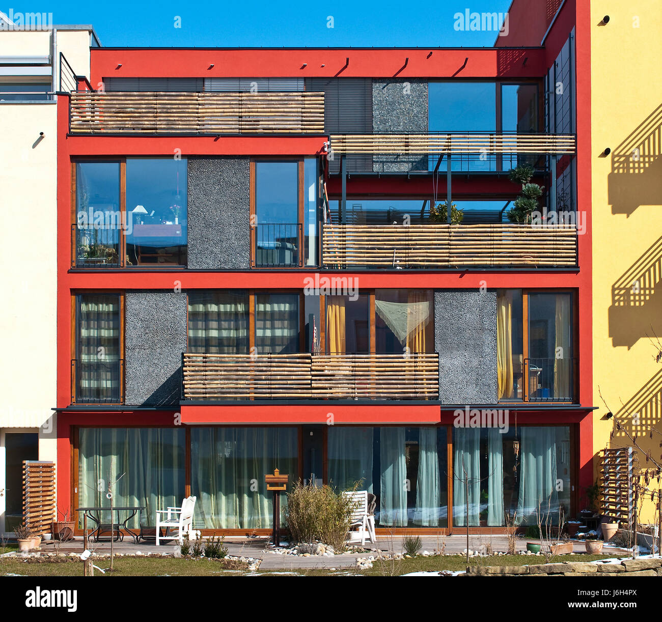 house building modern modernity new building style of construction ...