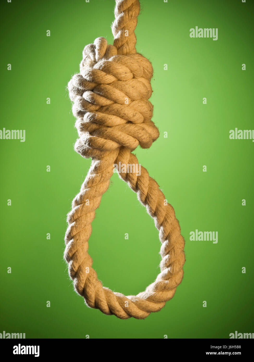death suicide rope twist knot green close object death model design ...
