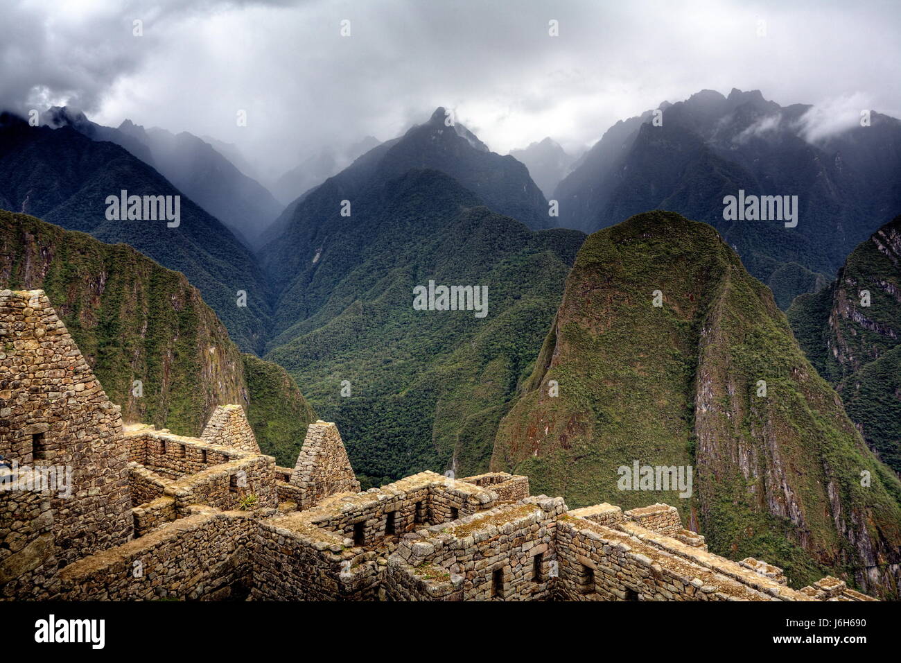 travel mountains ruins peru clouds landmark beautiful beauteously nice ...