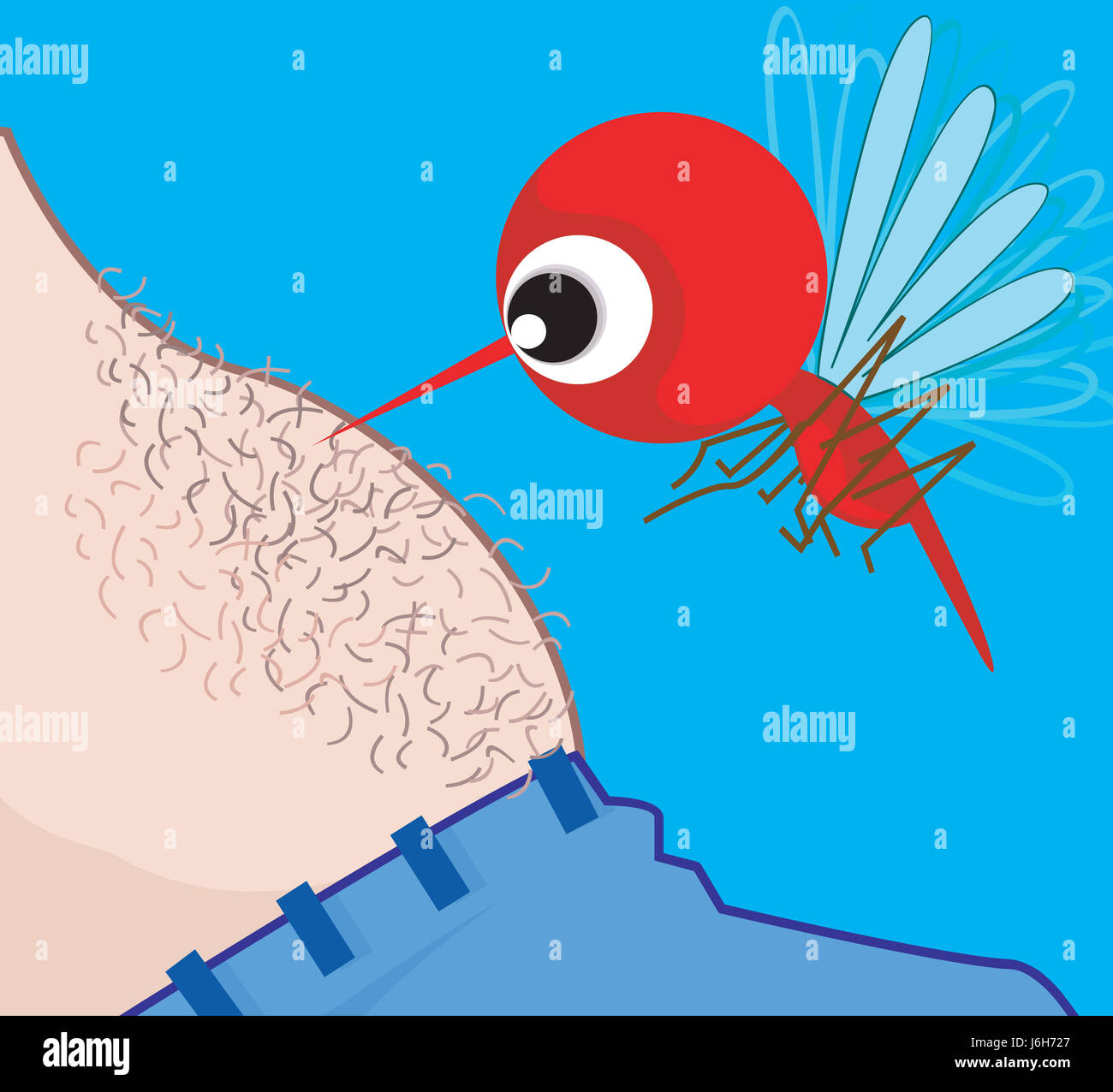 walk go going walking music comic insect mosquito cartoon stomach laugh ...