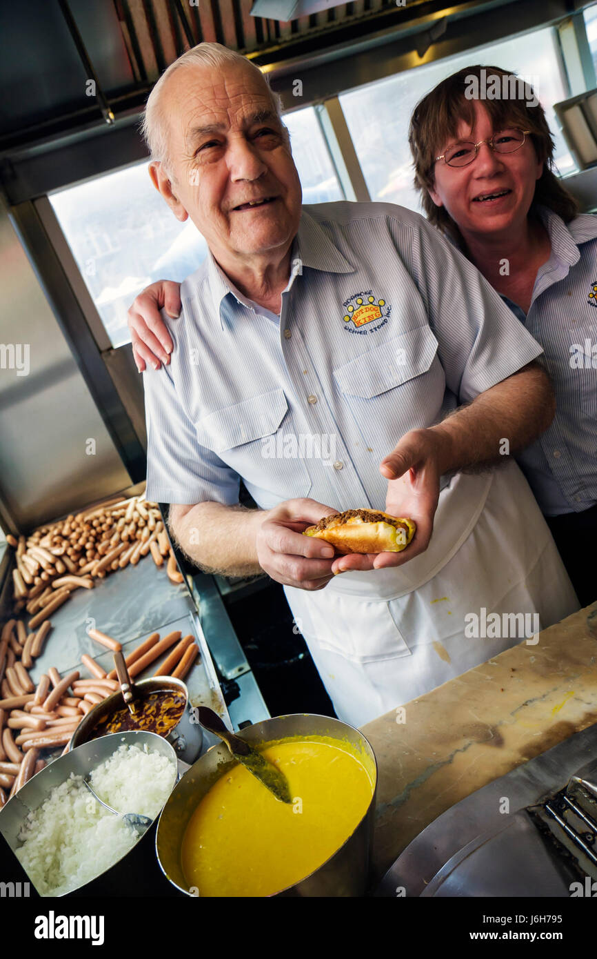 Roanoke Virginia,Campbell Avenue,Roanoke Weiner Stand,man men male ...