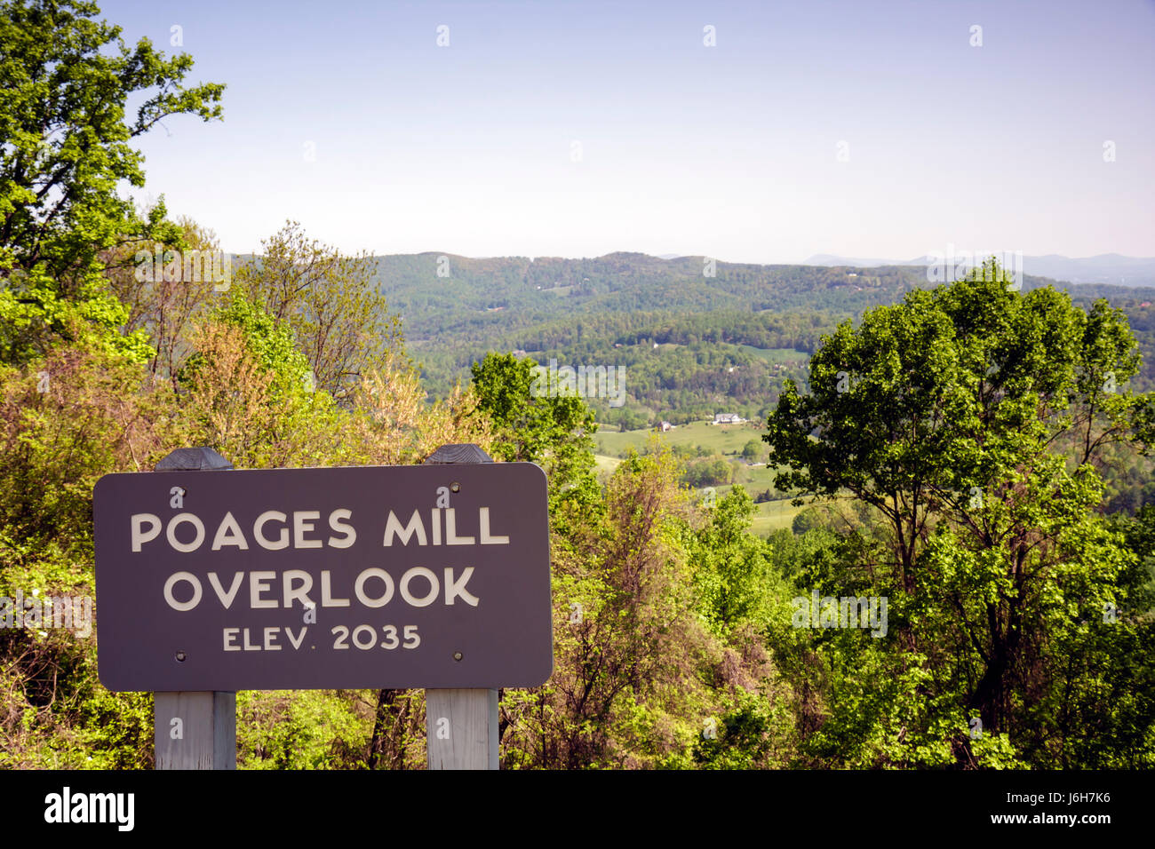 Roanoke Virginia,Blue Ridge Parkway,Poages Mill Overlook,Appalachian ...