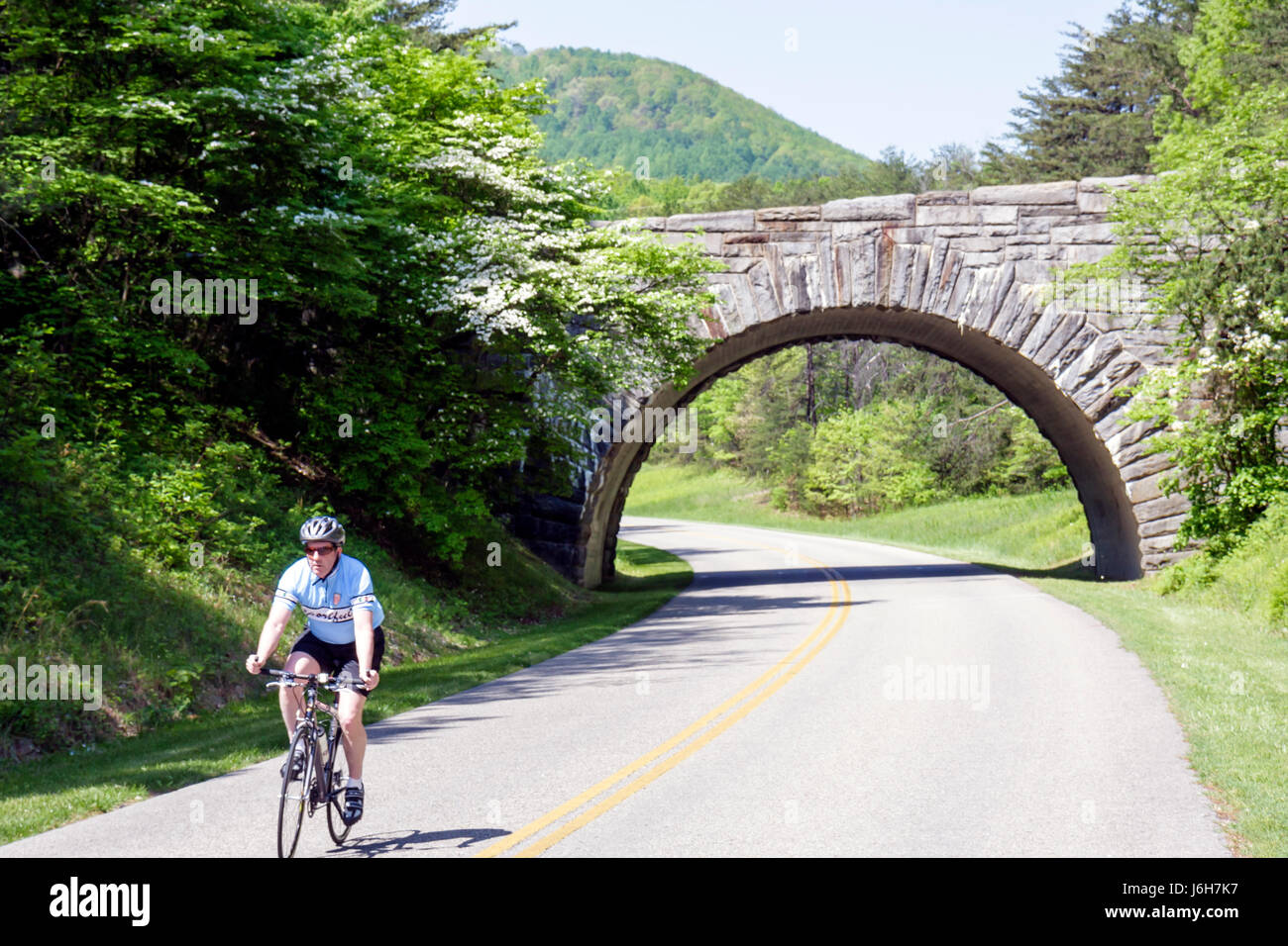 Roanoke Virginia,Blue Ridge Parkway,Appalachian Mountains,stone bridge ...