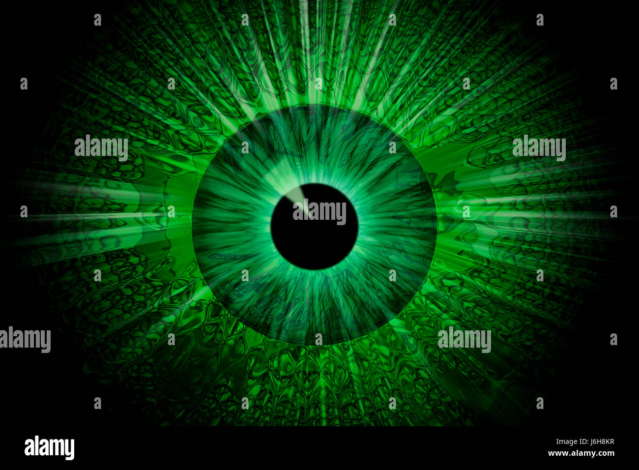 graphic eye organ illustration dramatic vision iris conceptual ...