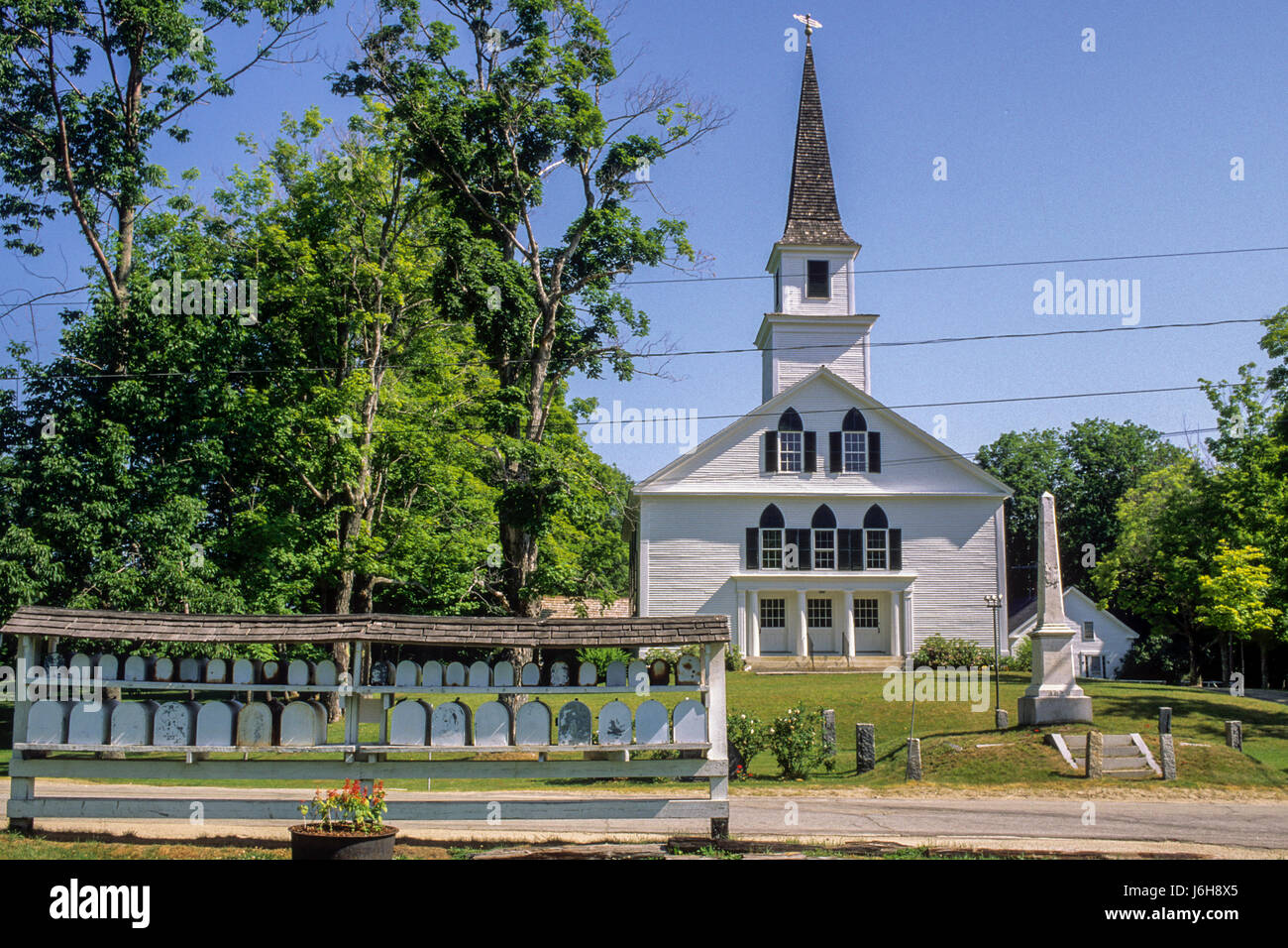 The center of Nelson, New Hampshire Stock Photo - Alamy