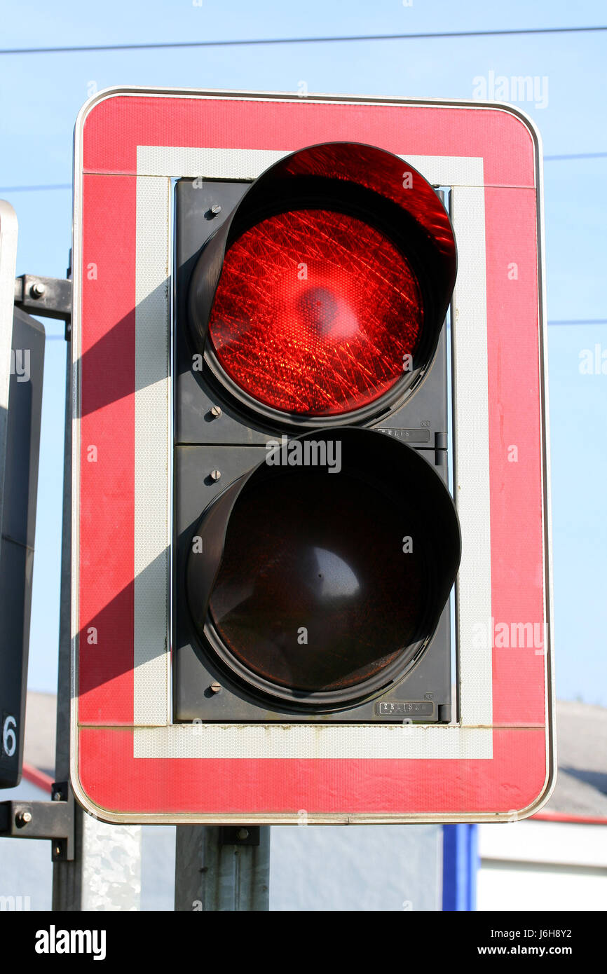 traffic light red 001 Stock Photo - Alamy