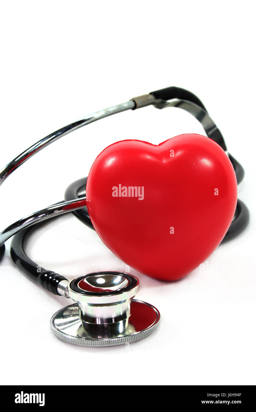 stethoscope with heart Stock Photo - Alamy