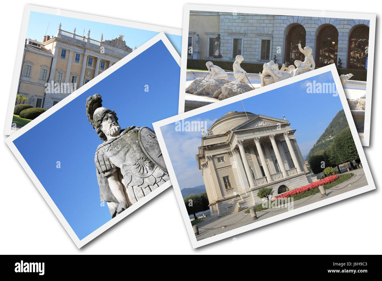 collage blue temple city town monument park garden flower plant statue ...