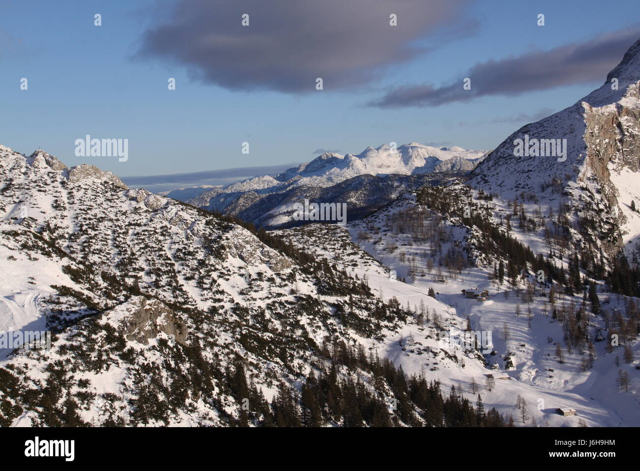 beautiful snow scene Stock Photo - Alamy
