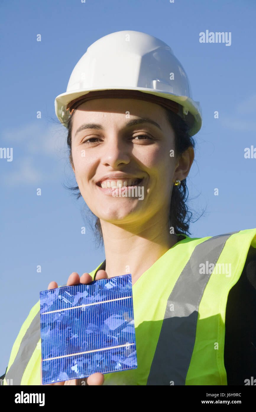 woman energy power electricity electric power cell solar solar cell ...