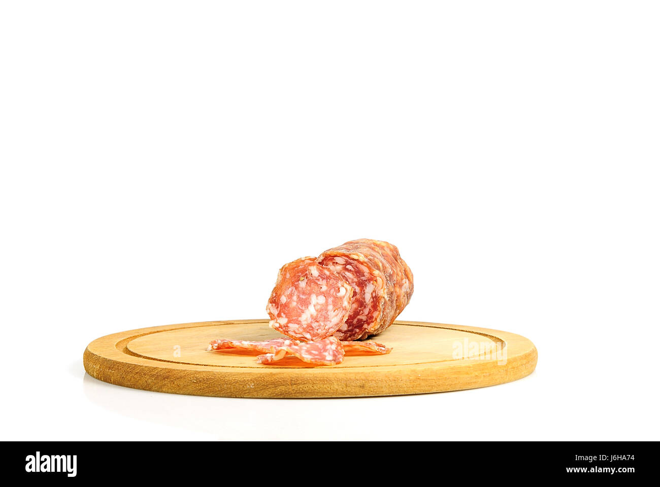 snack time shelf discs wooden board salami sausage snack time wood disc ...