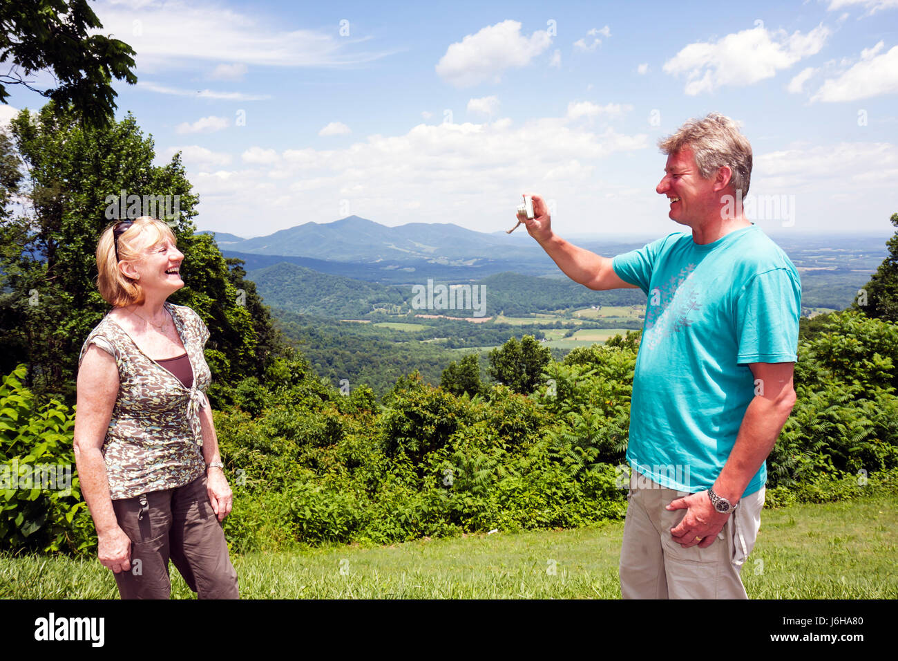 Blue Ridge Parkway Virginia,Appalachian Mountains,Pine Spur Overlook ...