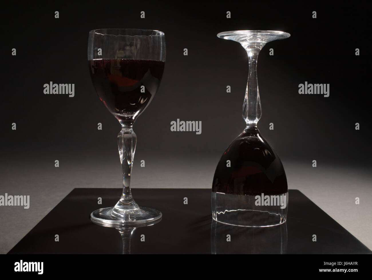 glass chalice wine glas wrong reverse wine glasses impossible reversed ...
