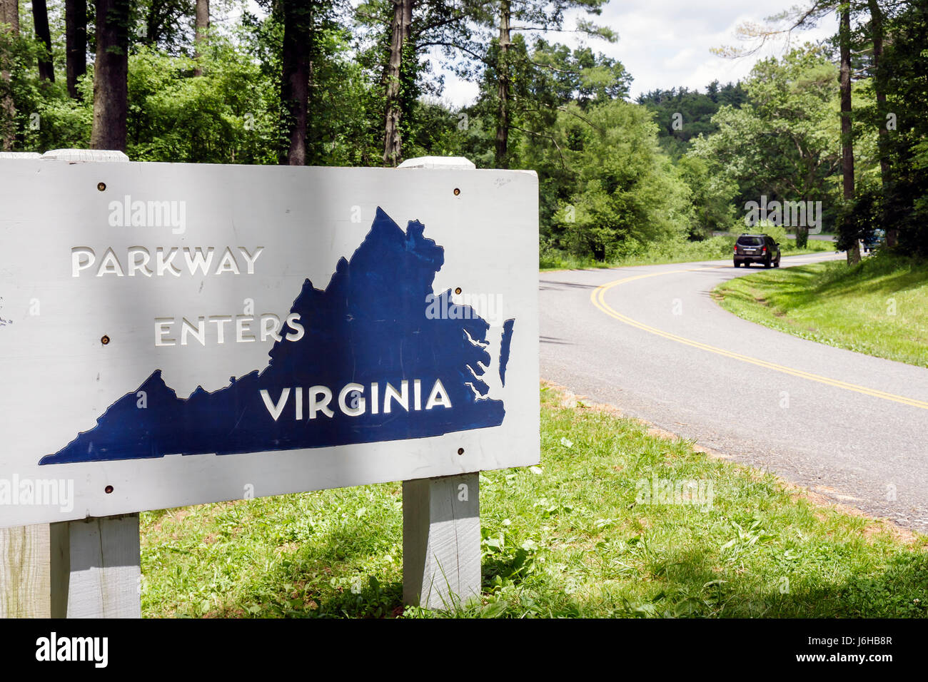 Blue Ridge Parkway Virginia,Appalachian Mountains,North Carolina state ...