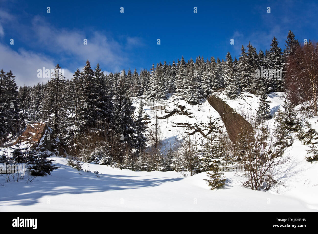 Slate mountains thuringia hi-res stock photography and images - Alamy
