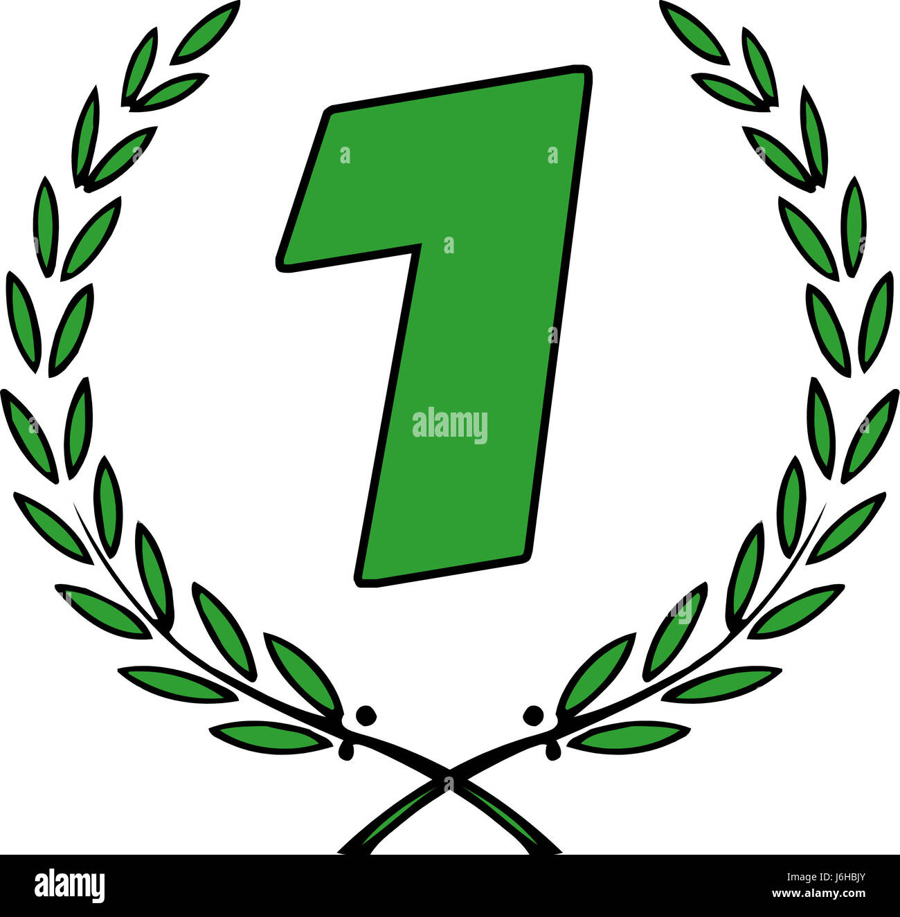 winner one place number champion award distinction illustration drawing ...