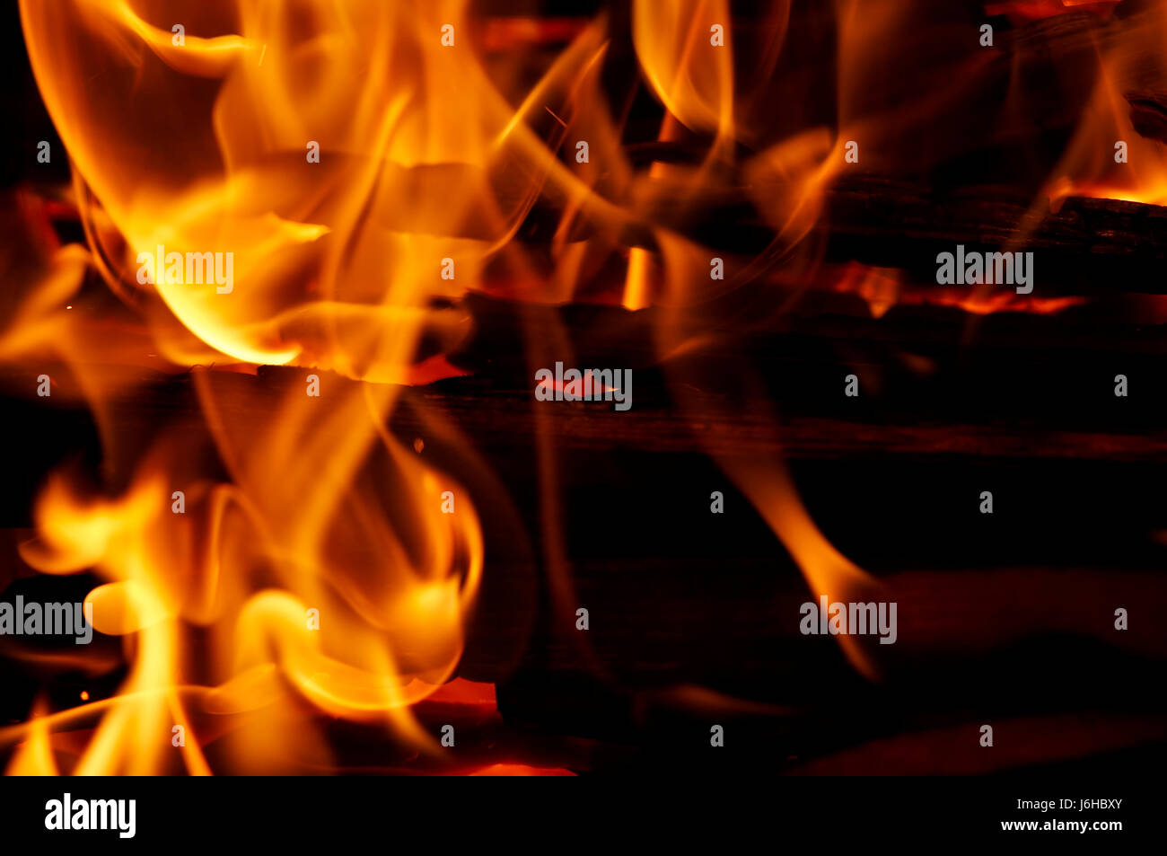 fire conflagration glow abstract blaze sparkle burn flare nature detail ...