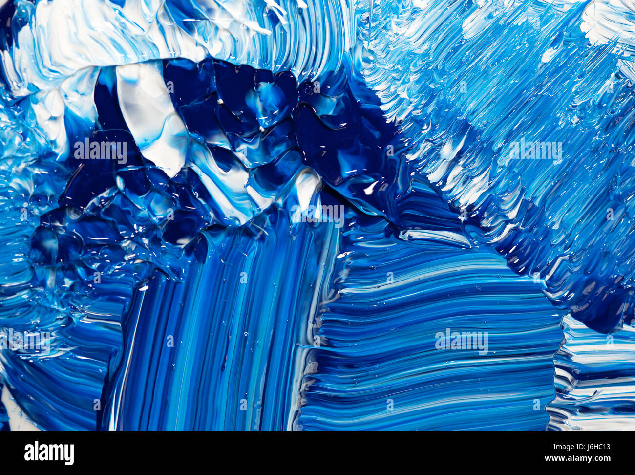 painted color backdrop background paint blue art modern modernity ...