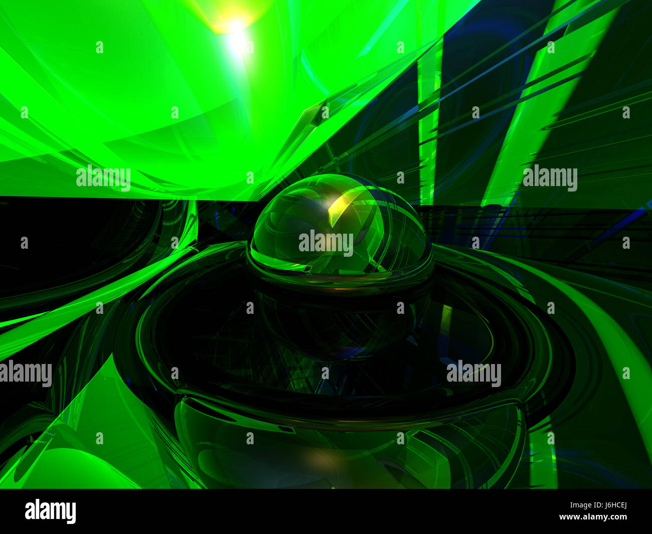 green perspective prospect illustration neon imagination futuristic ...