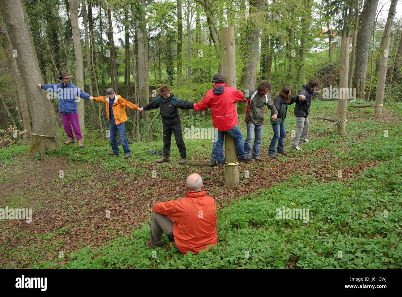 problem-solving task mohawk walk Stock Photo - Alamy