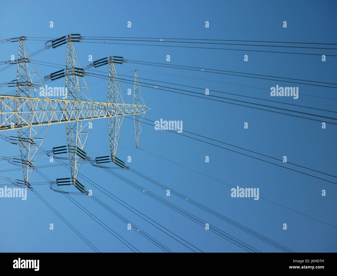 energy power electricity electric power high tension power line tower ...