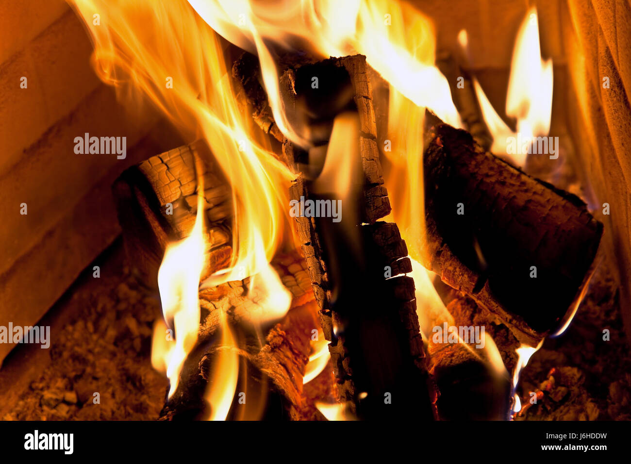 wood fire conflagration fireplace stove heat ingel snug warmth danger ...