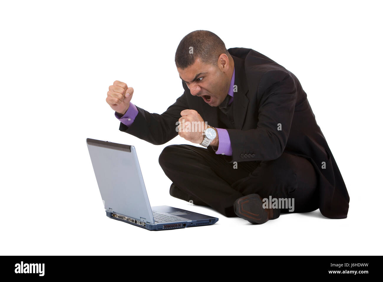 frustration business man businessman raving furious angry irately ...