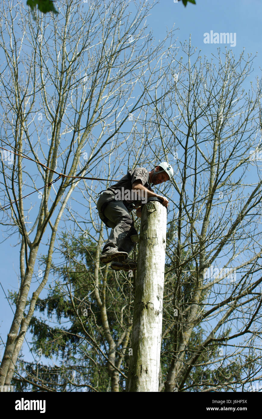 rise at pamper pole Stock Photo - Alamy