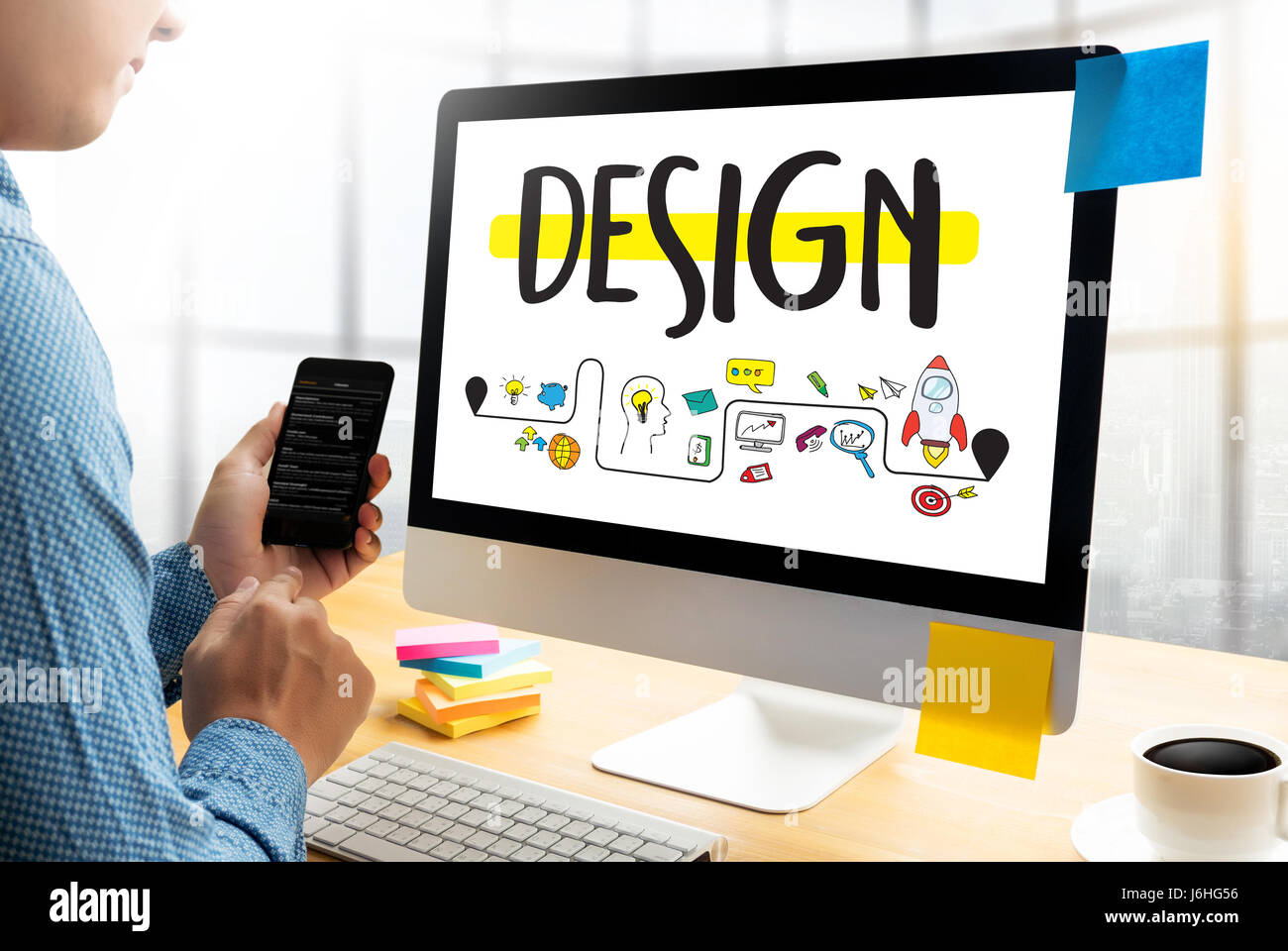 WORKFLOW design process from defining the problem Development Develop ...