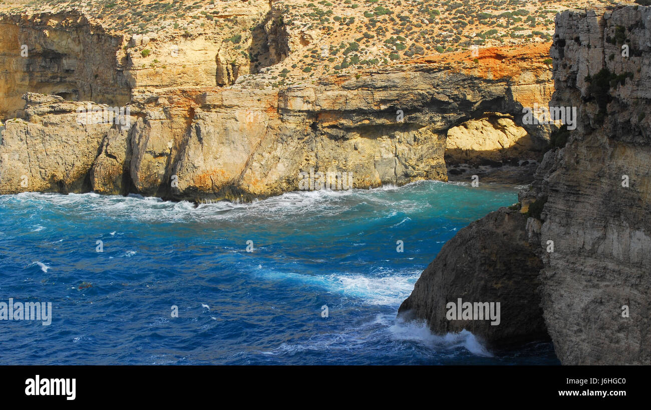 beach seaside the beach seashore rock outing crags salt water sea ocean ...