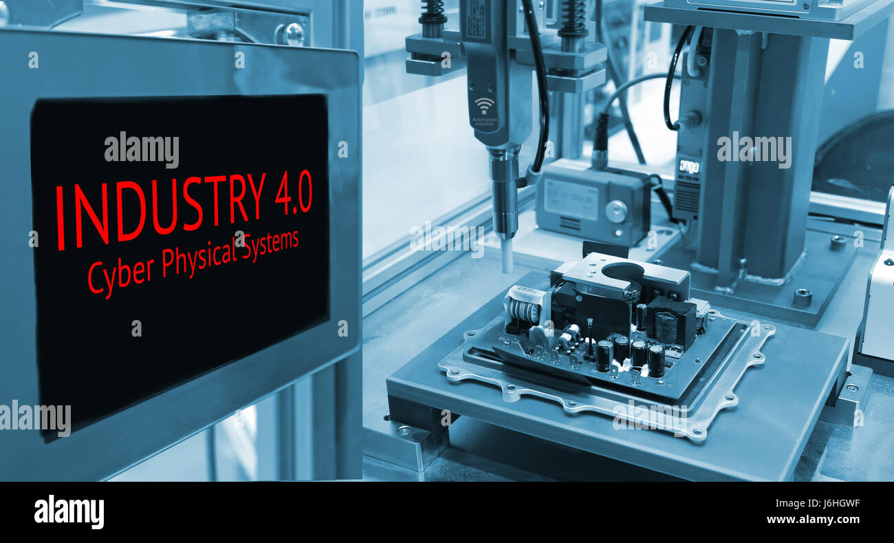 Industrial internet of things concept image , Cyber Physical Systems ...