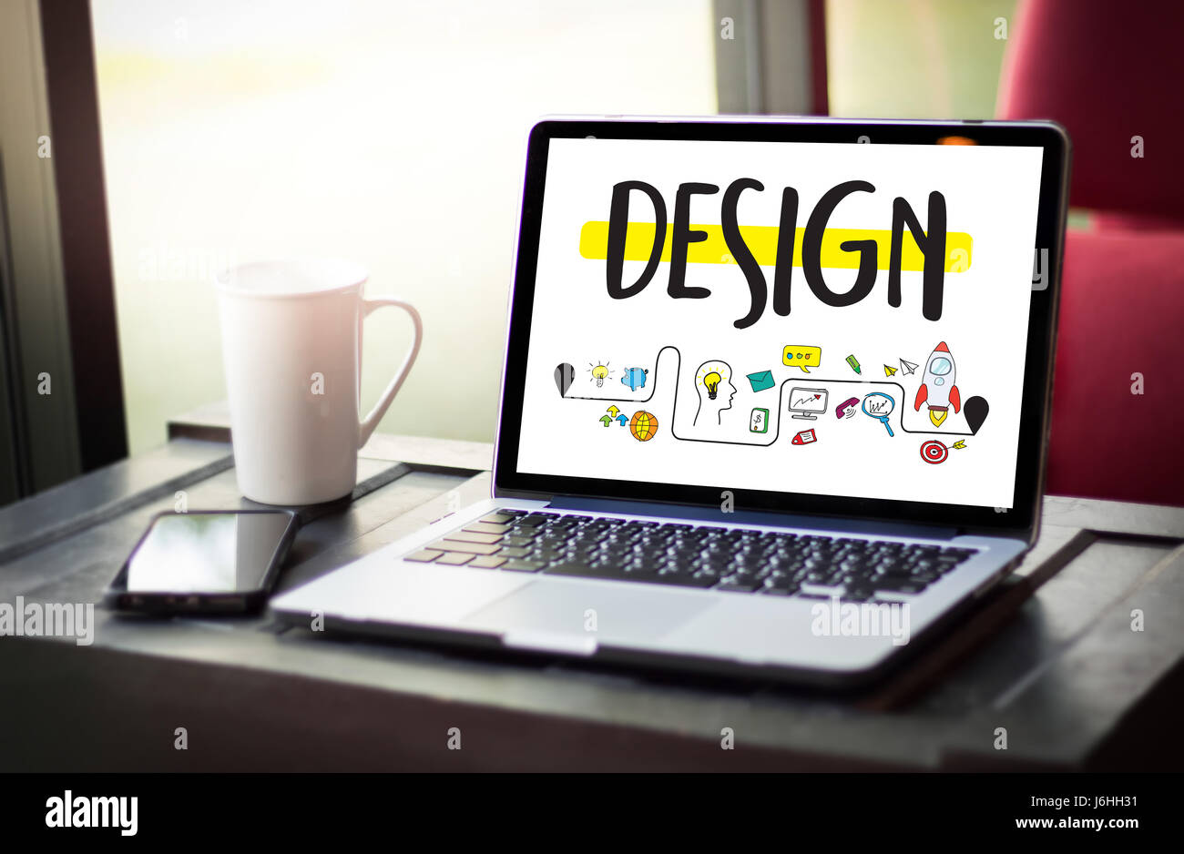 WORKFLOW design process from defining the problem Development Develop ...