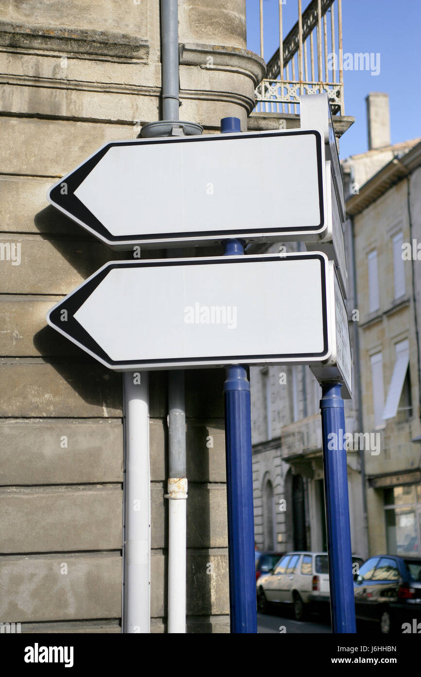 city town downtown road signs road sign directional sign directional ...