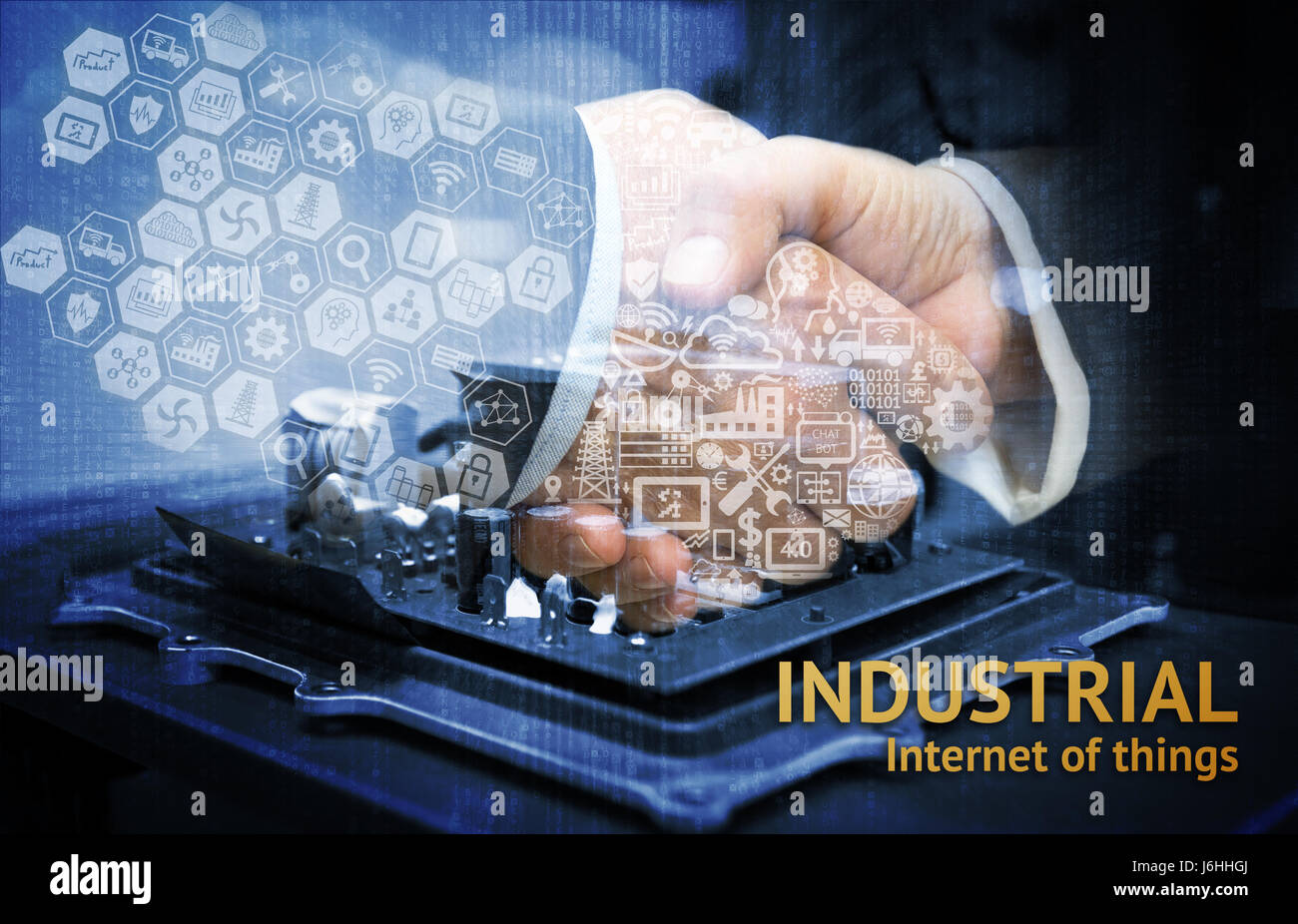 Handshake text hi-res stock photography and images - Alamy