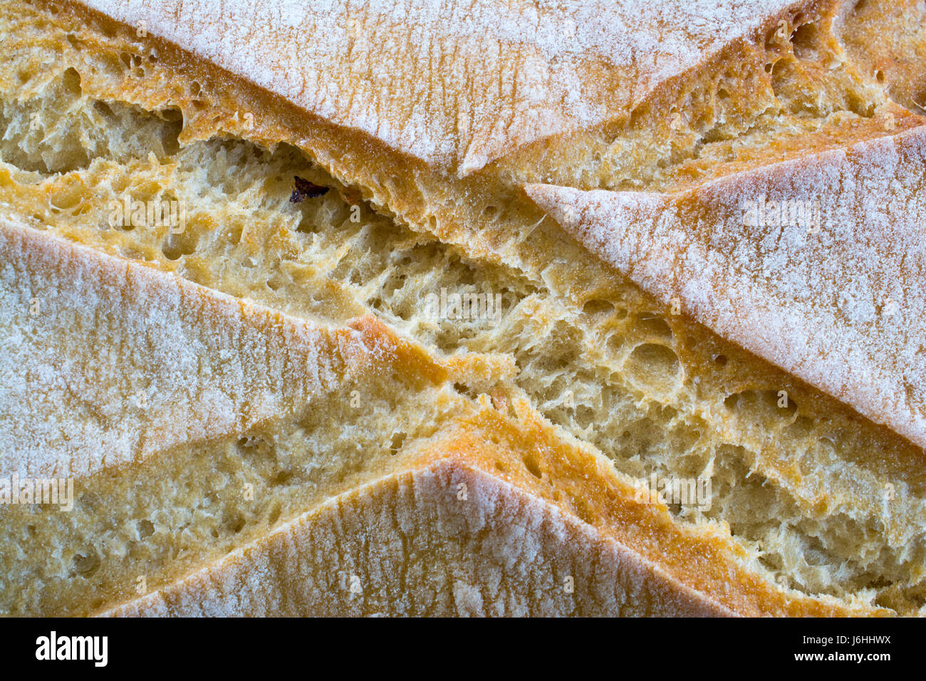 Fresh loaf of bread closeup Stock Photo - Alamy