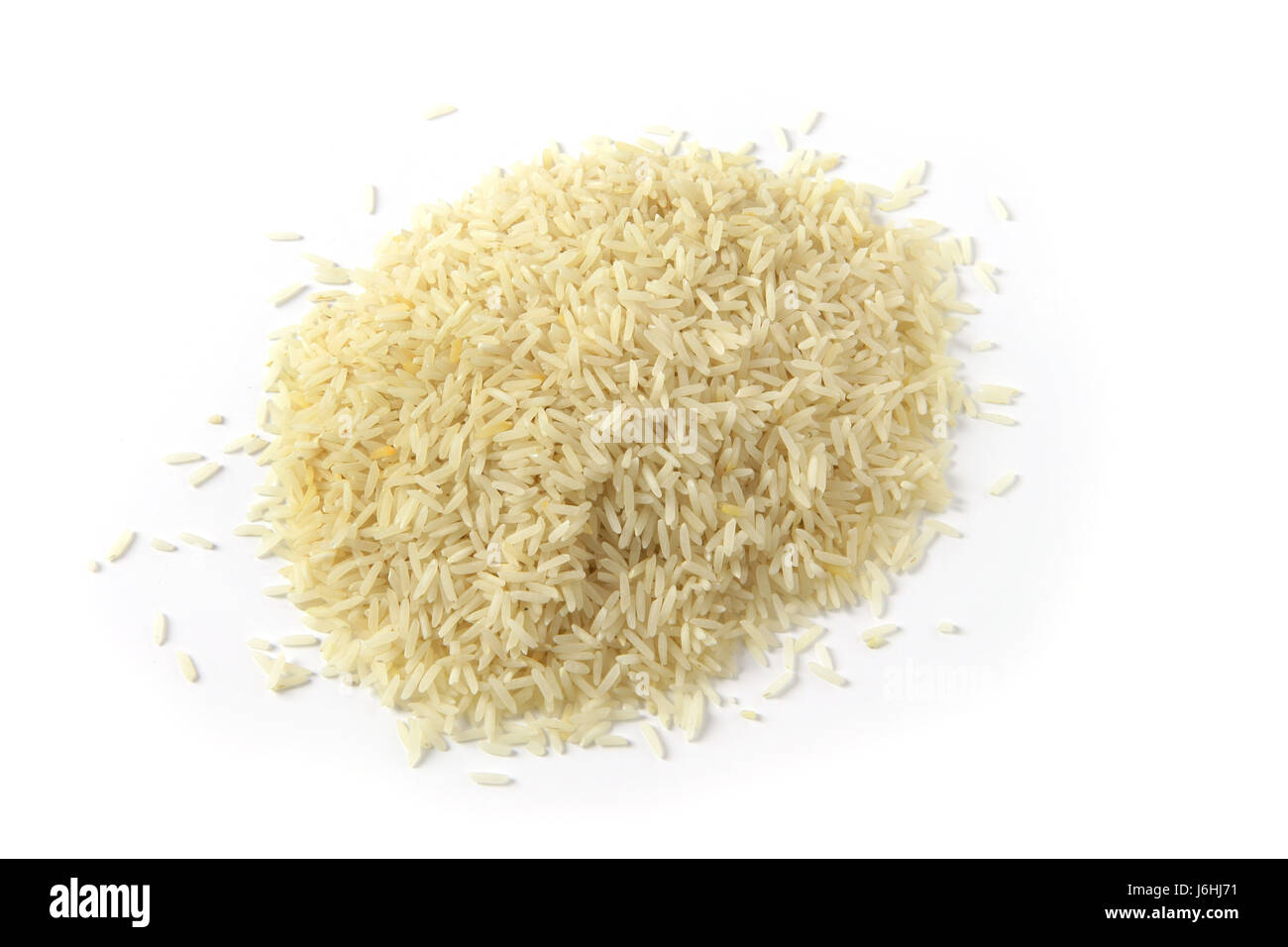 food,aliment,horizontal,cereals,starchy,grain rice,on a white ...