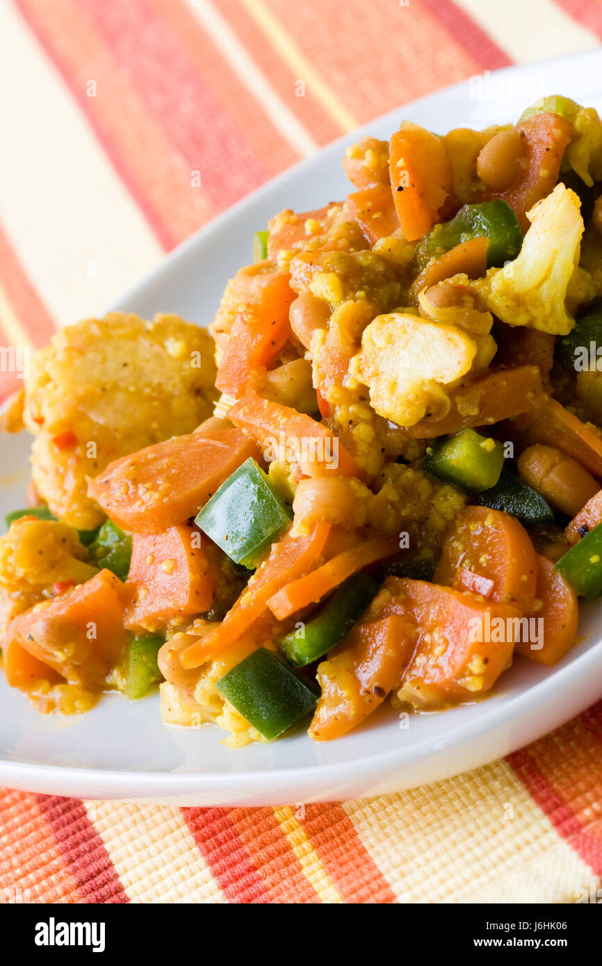african vegetable dish Stock Photo - Alamy