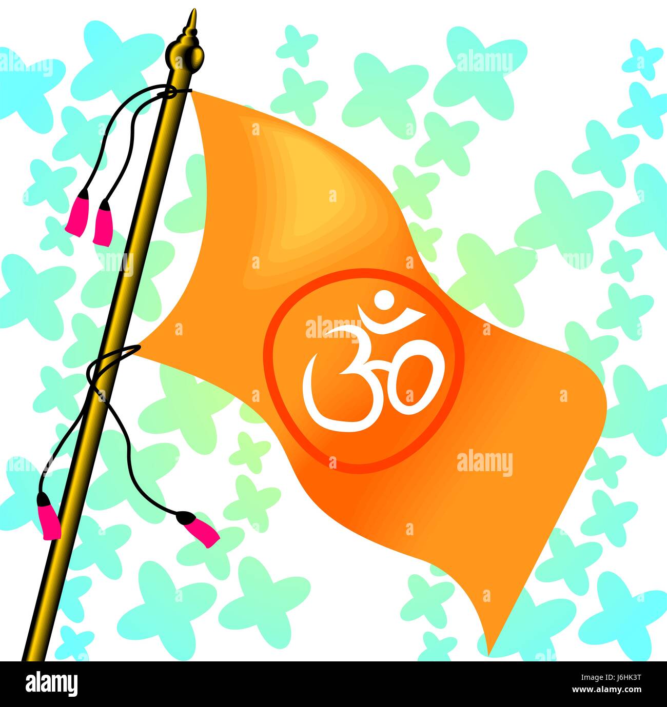 religious flag worship divine devotion service indian health belief ...