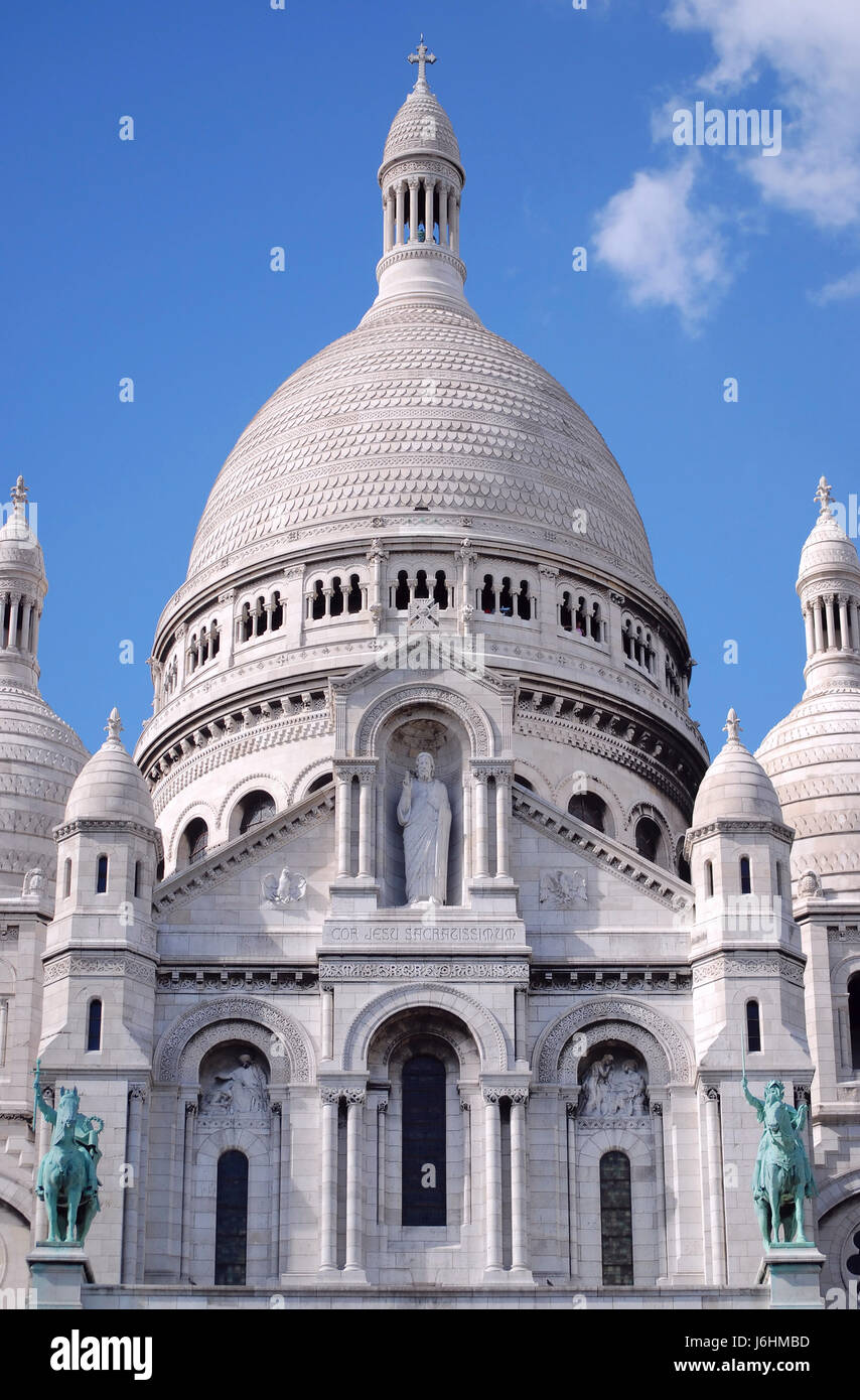 church cathedral paris france white blue travel religion religious ...