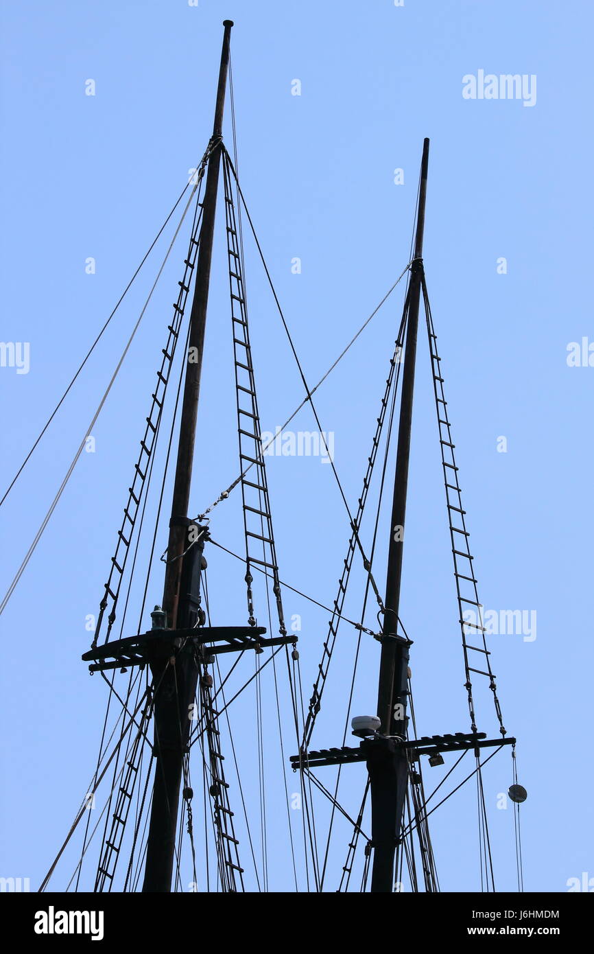 sail sailing boat sailboat boat rigging ship sailing salt water sea ...
