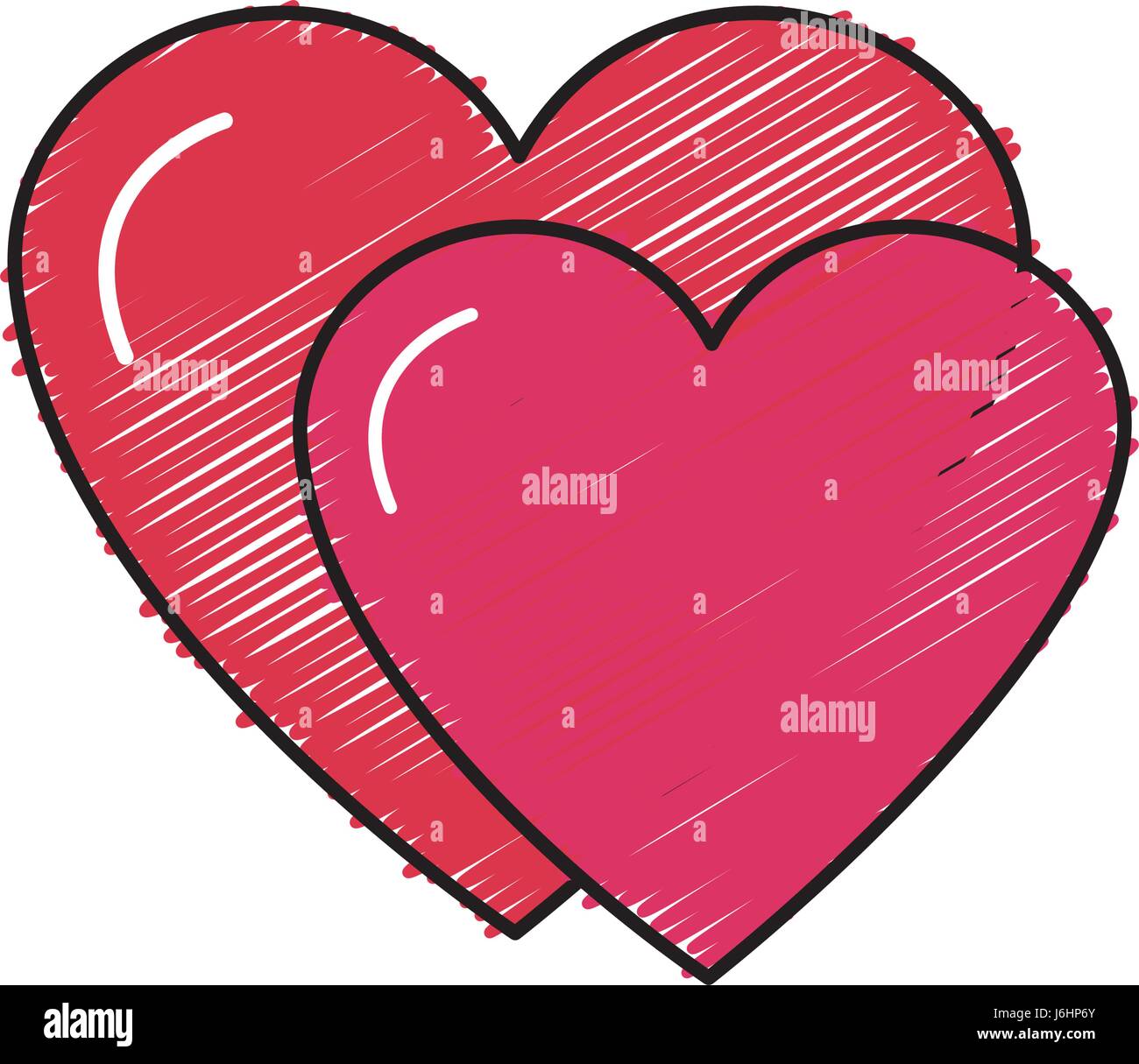 nice hearts and love symbol design Stock Vector Image & Art - Alamy
