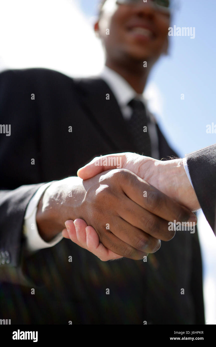 men man hand hands handshake look glancing see view looking peeking ...