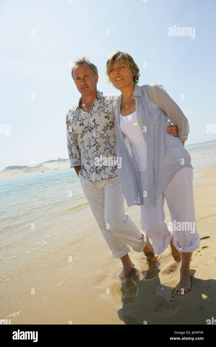 woman close walk go going walking relaxation beach seaside the beach ...