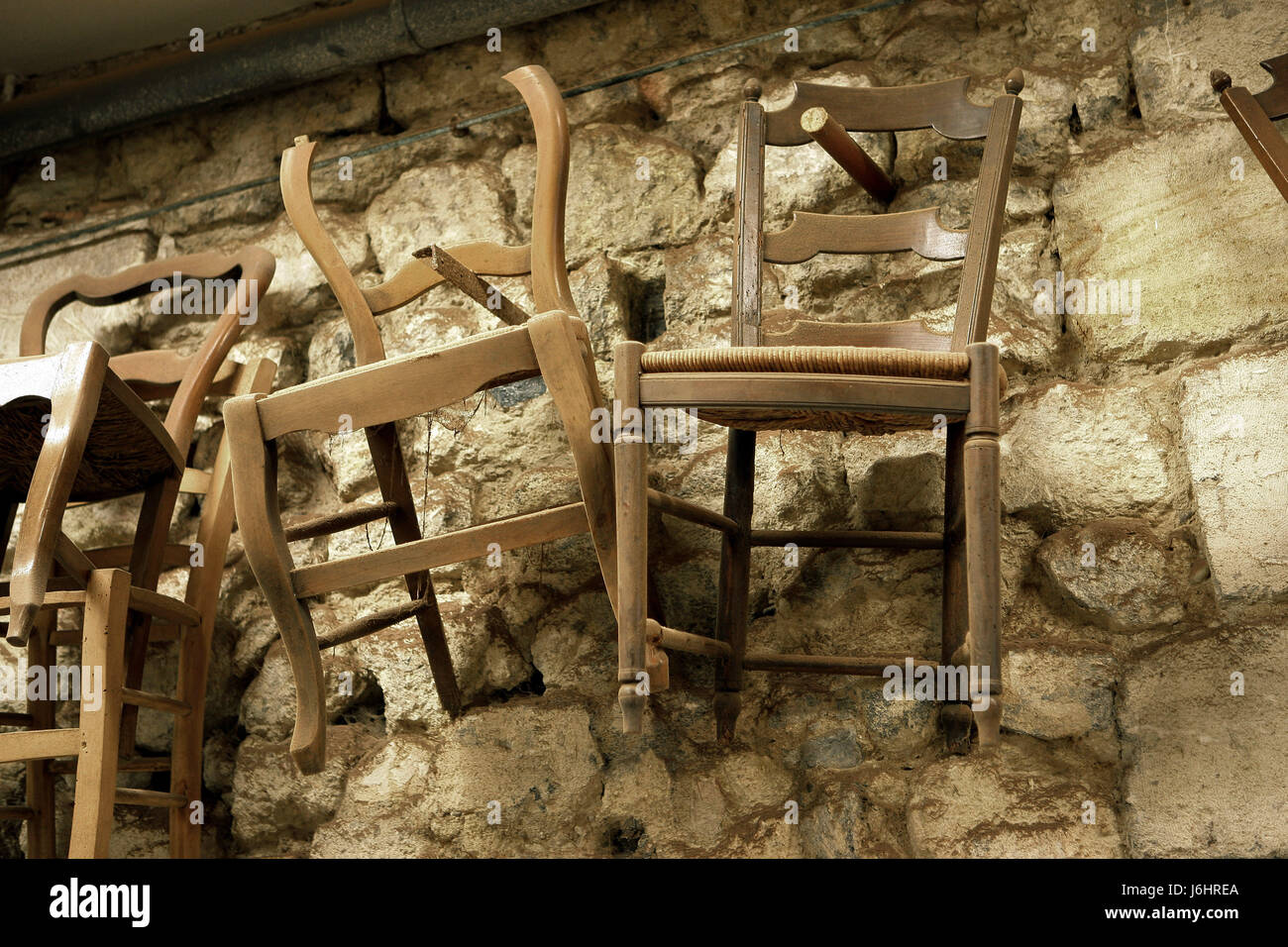 object objects seats hung chair wooden chairs suspended suspended hung ...