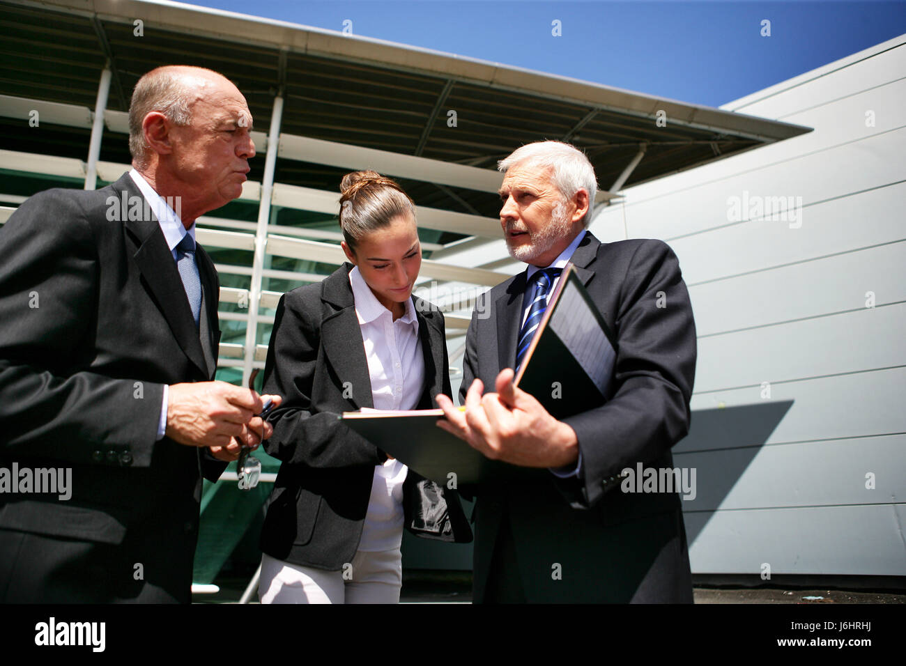 profile discuss secretary look glancing see view looking peeking ...