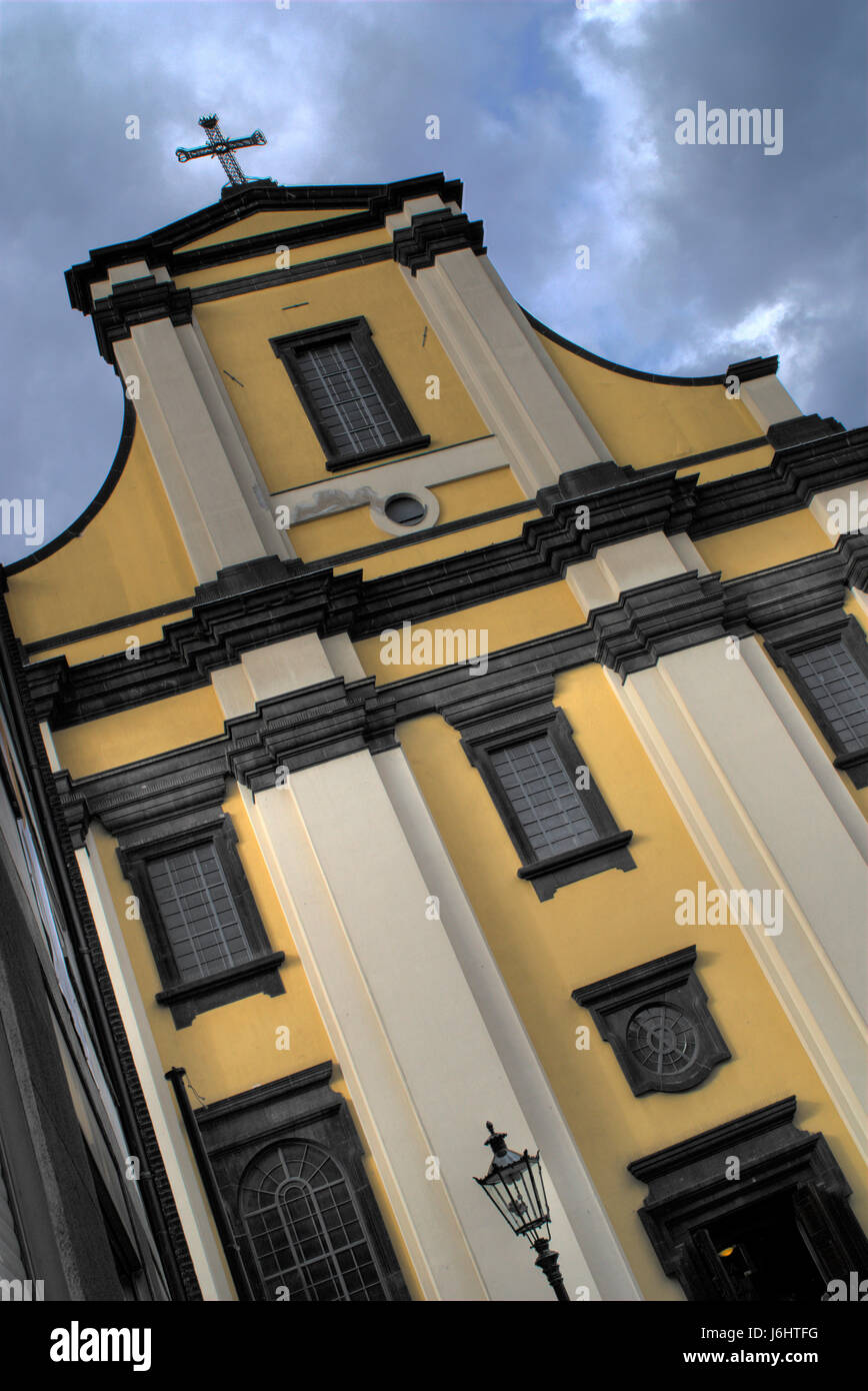 church baroque old town germany german federal republic chapel of a ...