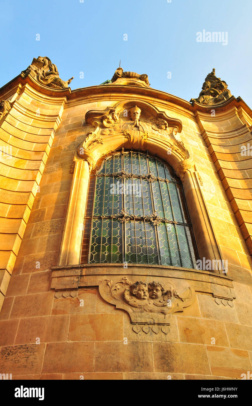 church window porthole dormer window pane wall czechia style of ...