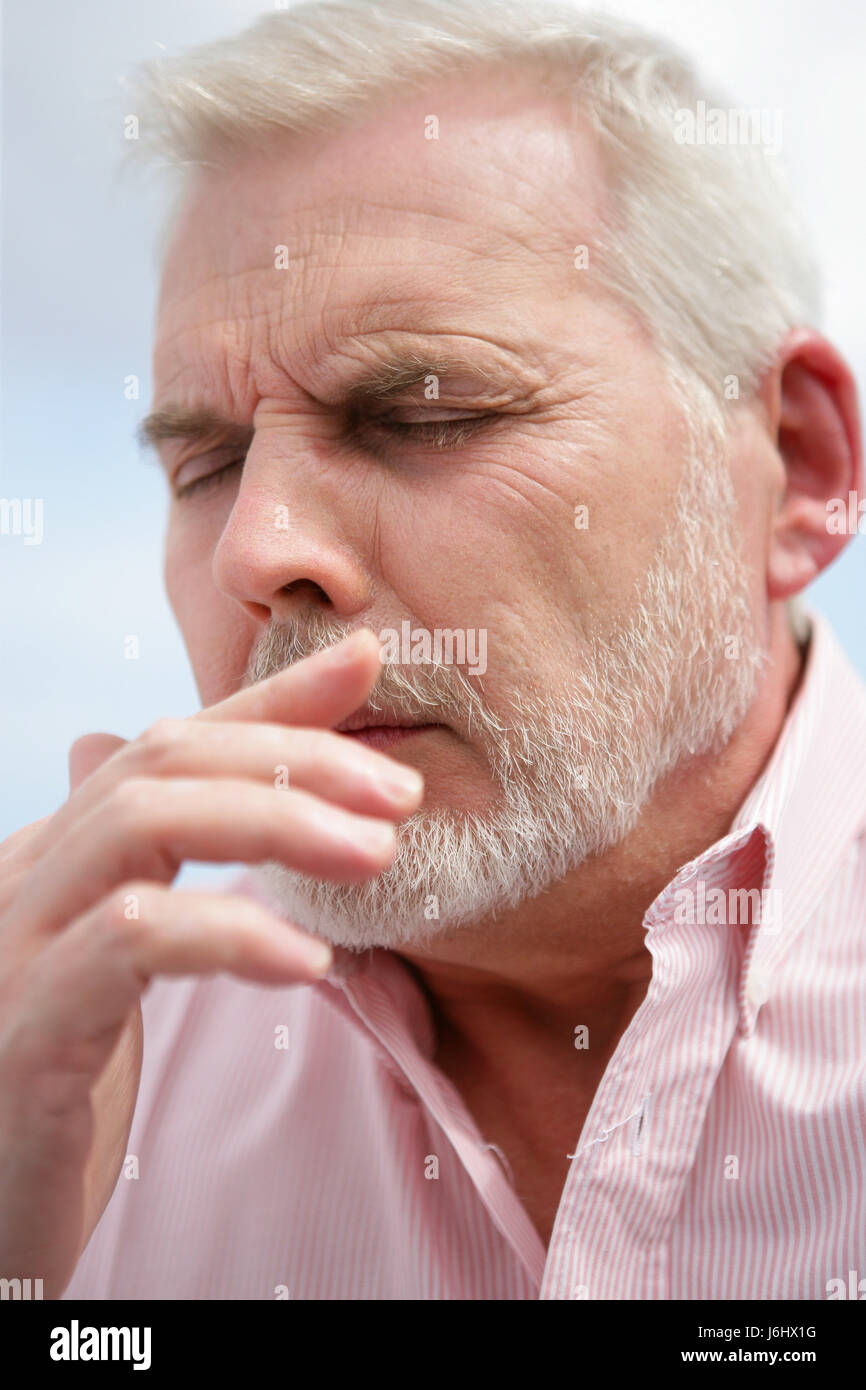 Sad front view seniors hi-res stock photography and images - Alamy